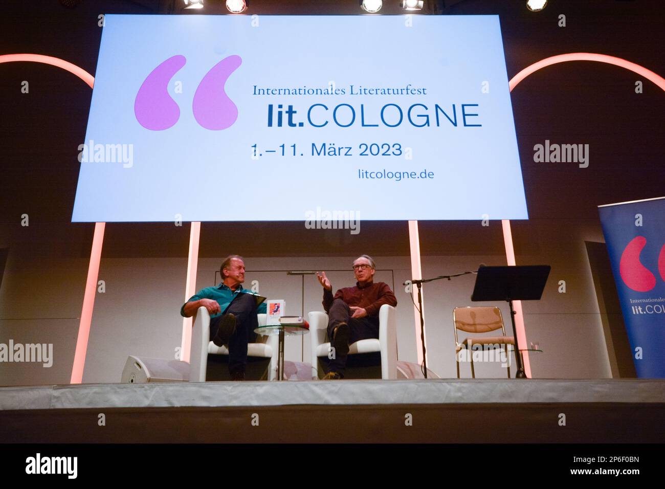 Cologne, Germany. 07th Mar, 2023. Bernhard Robben, a German literary ...