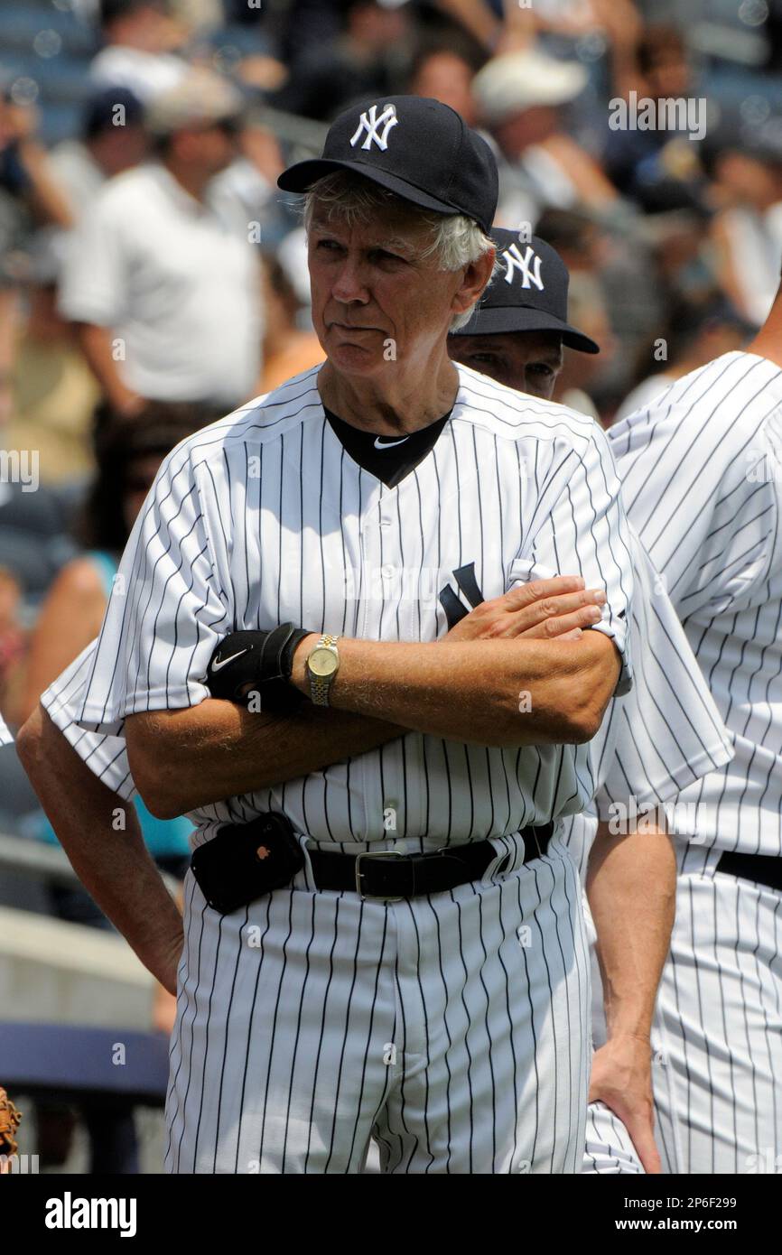 Former New York Yankees infielder Gene Michael during Old Timers Day at ...