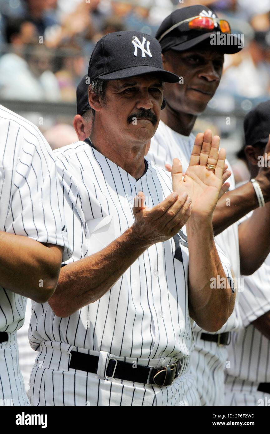 Former New York Yankees pitcher Ron Guidry during Old Timers Day at ...