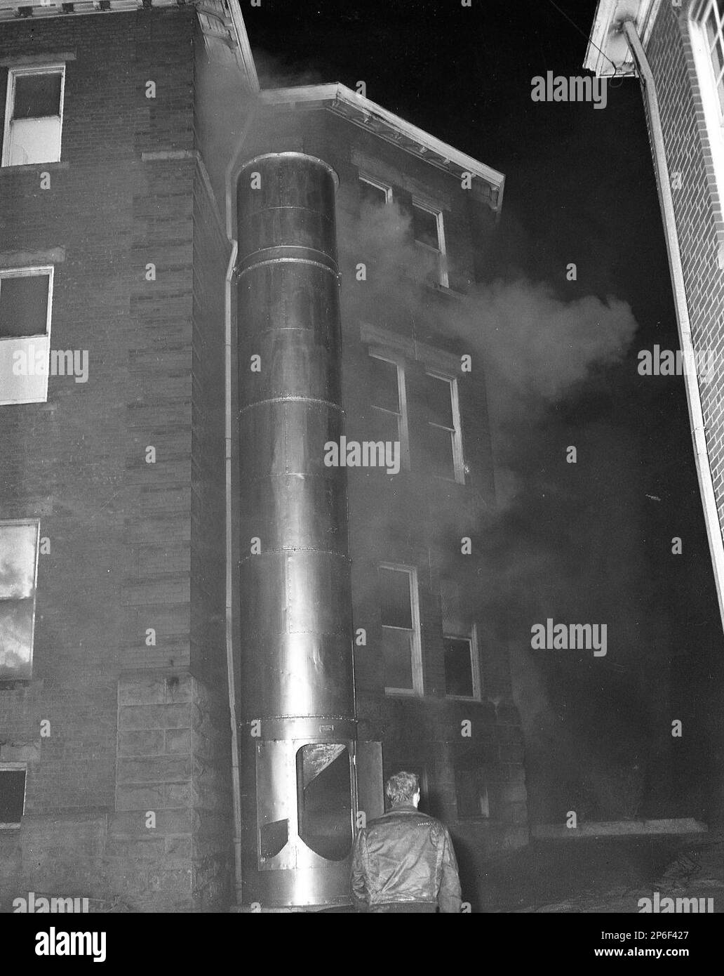 On Nov. 26, 1952, a ward building at Huntington State Hospital in ...