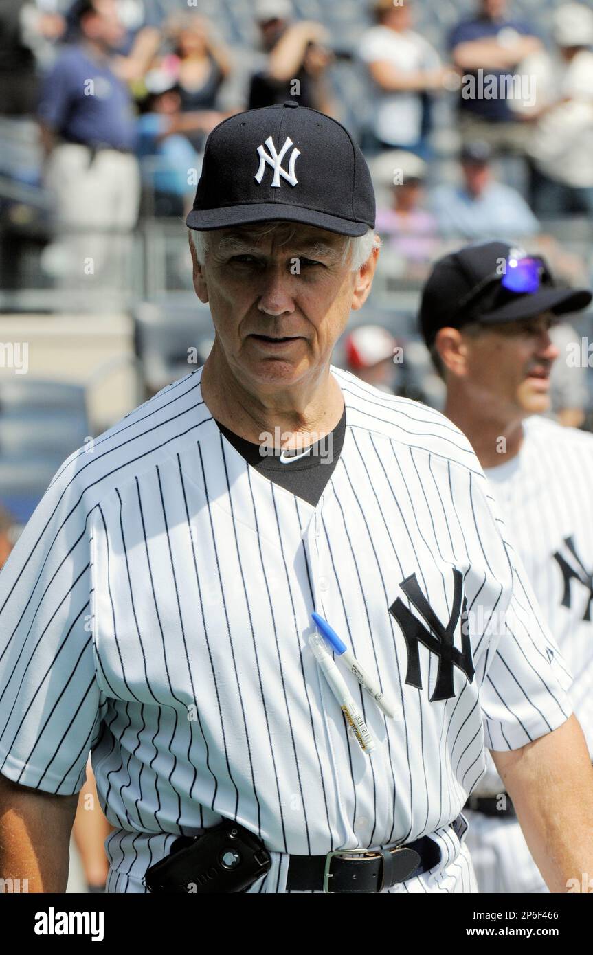 Former New York Yankees infielder Gene Michael during Old Timers Day at ...