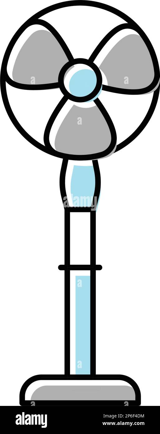 fan air color icon vector illustration Stock Vector Image & Art - Alamy