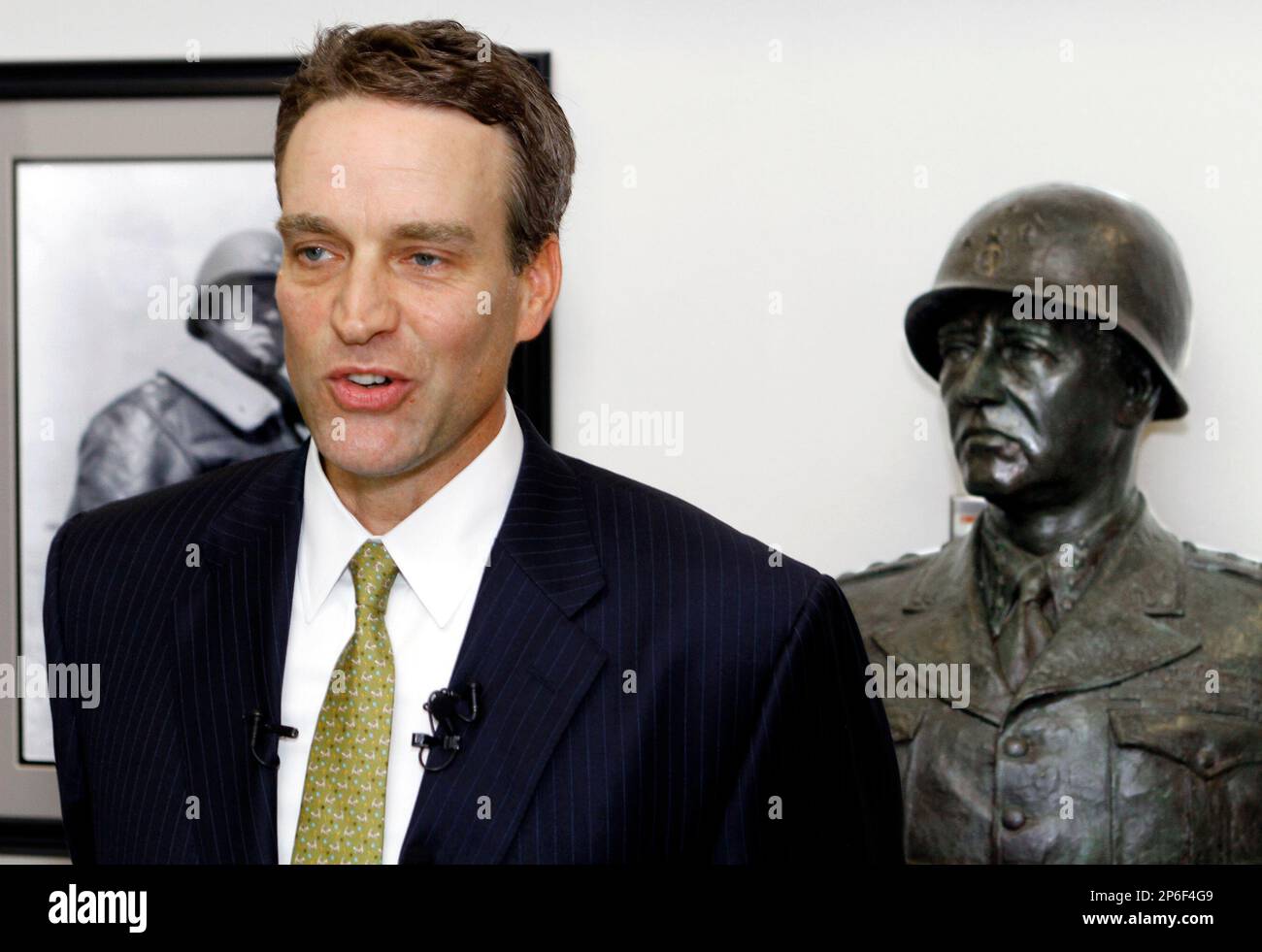 Benjamin Patton, grandson of World War II Gen. George S. Patton Jr ...