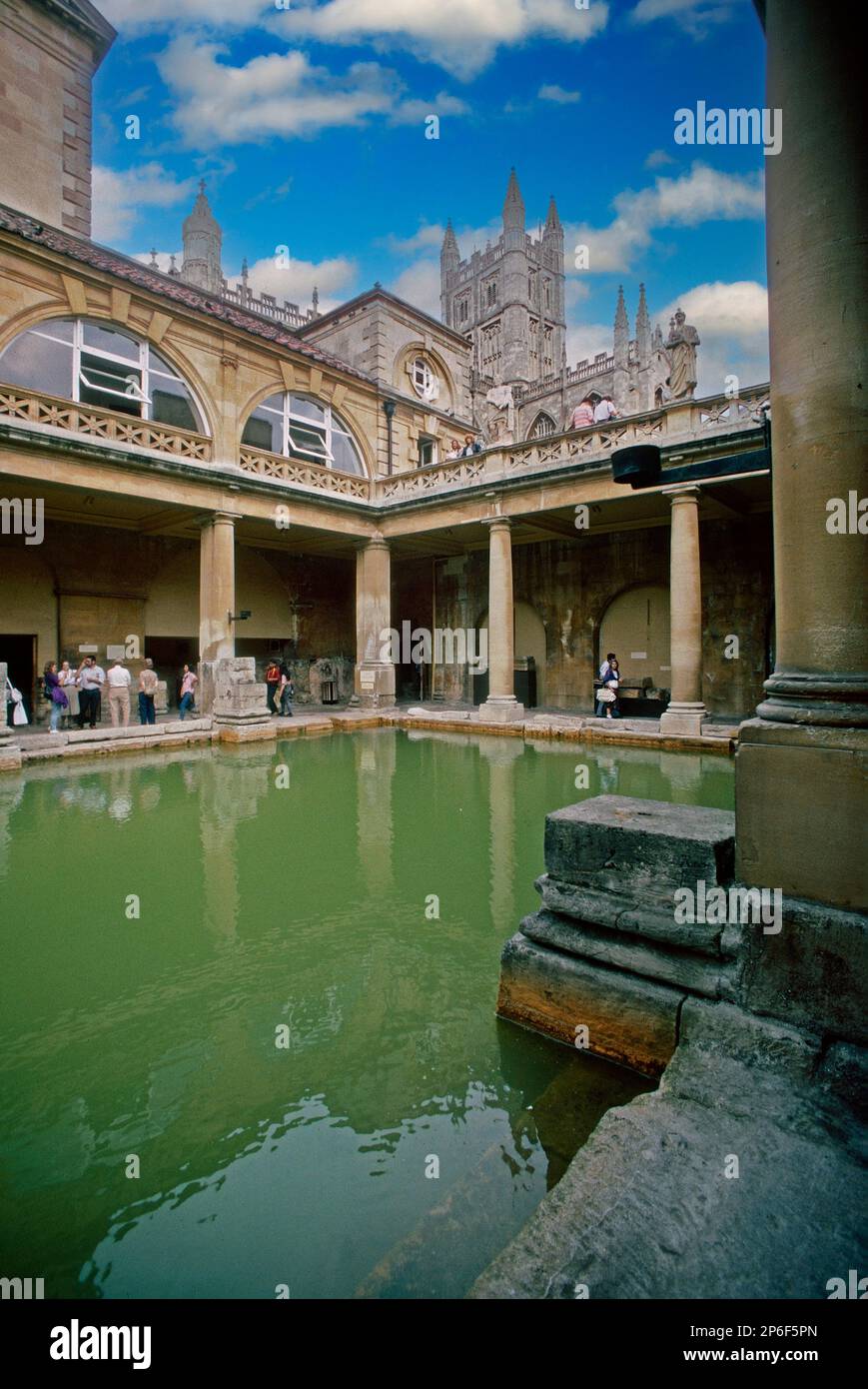The Roman Baths at Bath, England (60-70 AD Stock Photo - Alamy