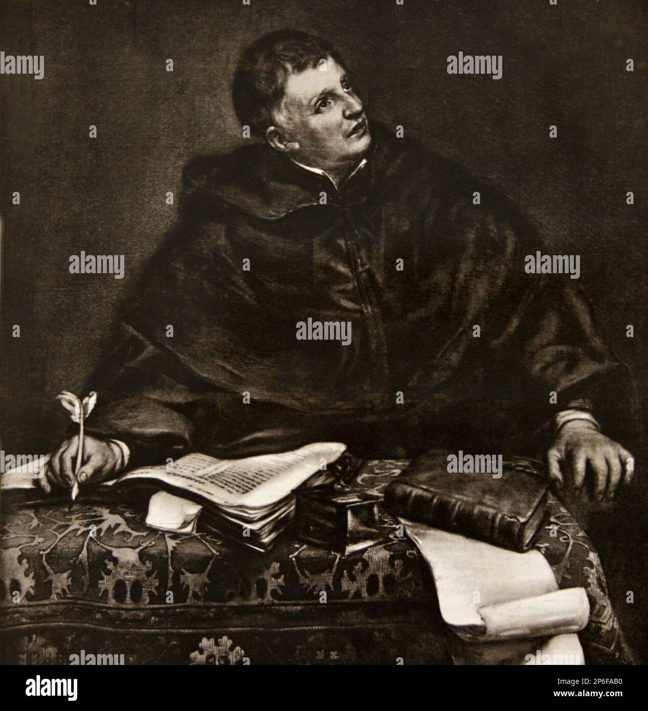 The italian politician , historian and teologist Frà PAOLO SARPI ...