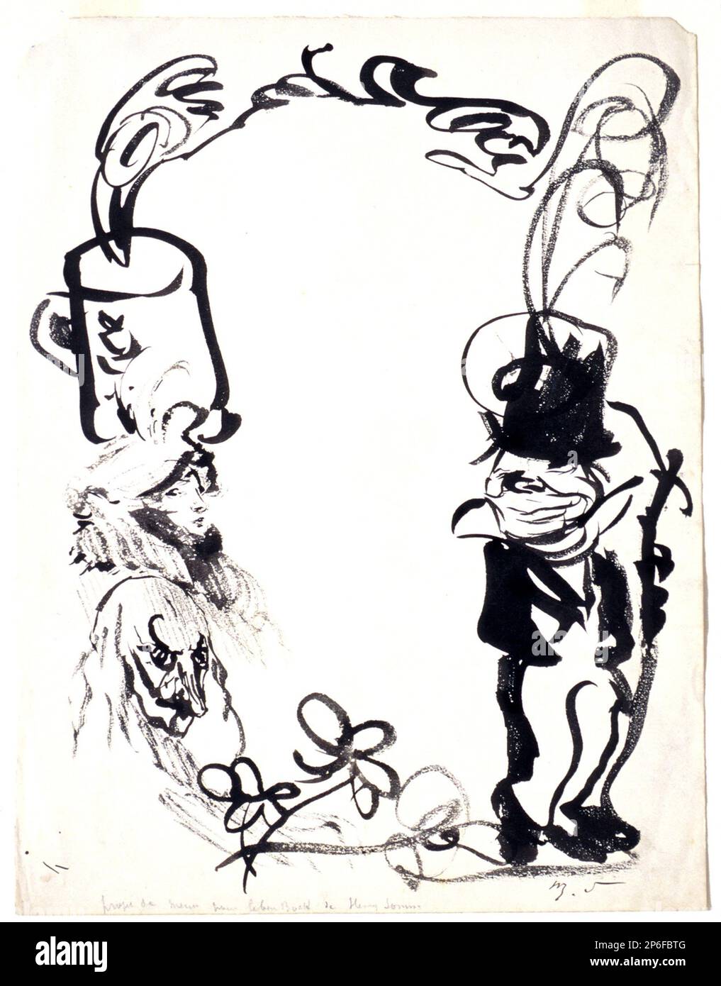 India ink on paper Cut Out Stock Images & Pictures - Alamy