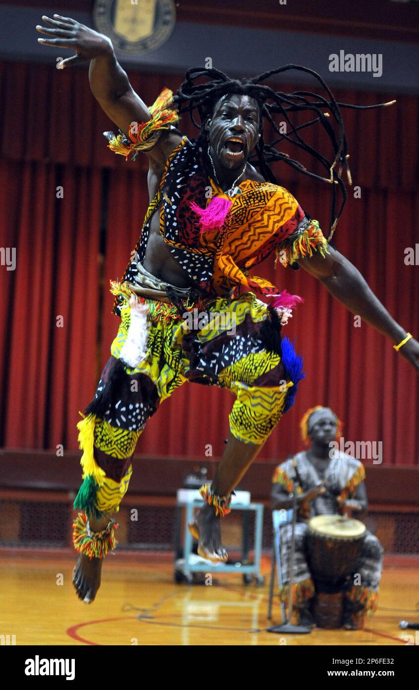 In this April 25, 2012, photo, Oumar Niancho Sanneh, of the African ...