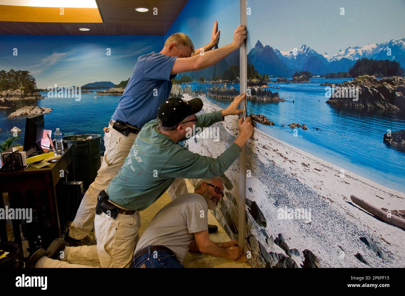 In this Monday, April 23, 2012 photo, Jack and Keith Fredickson, from ...