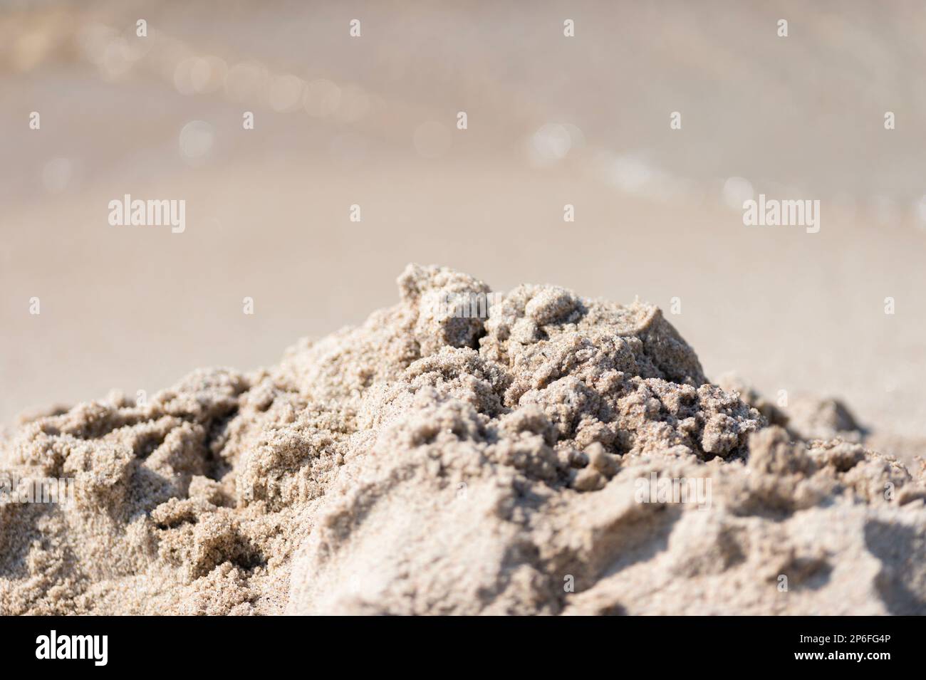 Sand beach, summer theme background. Horizontal summer theme poster ...