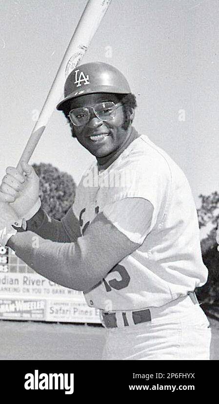 Los Angeles Dodgers infielder Richie Allen in a Vintage Portrait circa ...