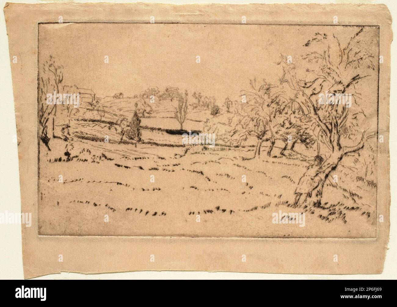 Paul Dougherty, Landscape with a Girl Climbing a Tree, 1887–1947 ...