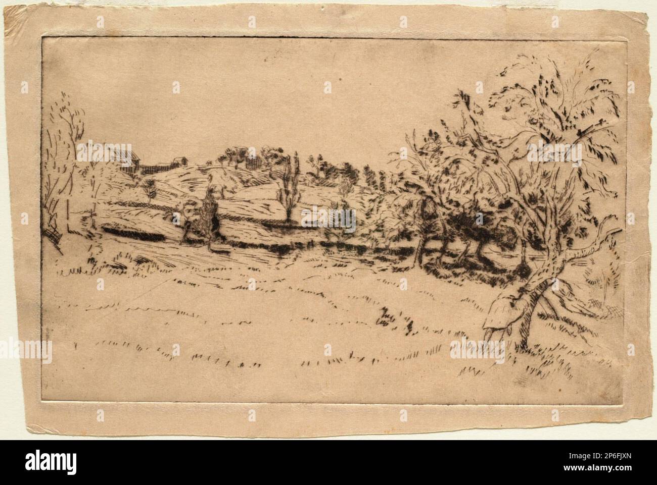 Paul Dougherty, Landscape with a Girl Climbing a Tree, 1887–1947 ...