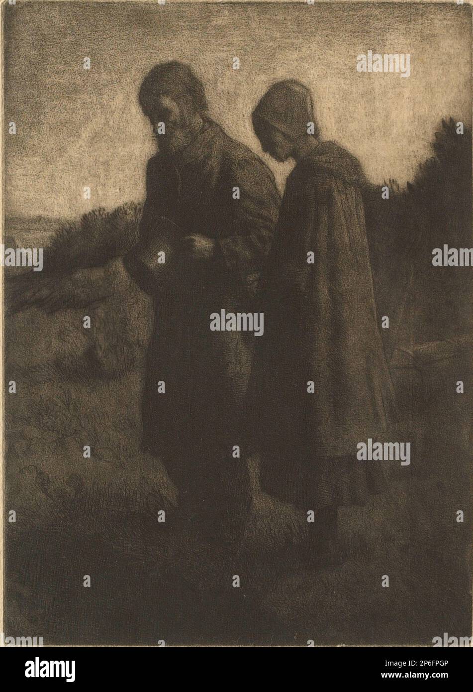 Soft ground etching technique and paper hi-res stock photography and ...