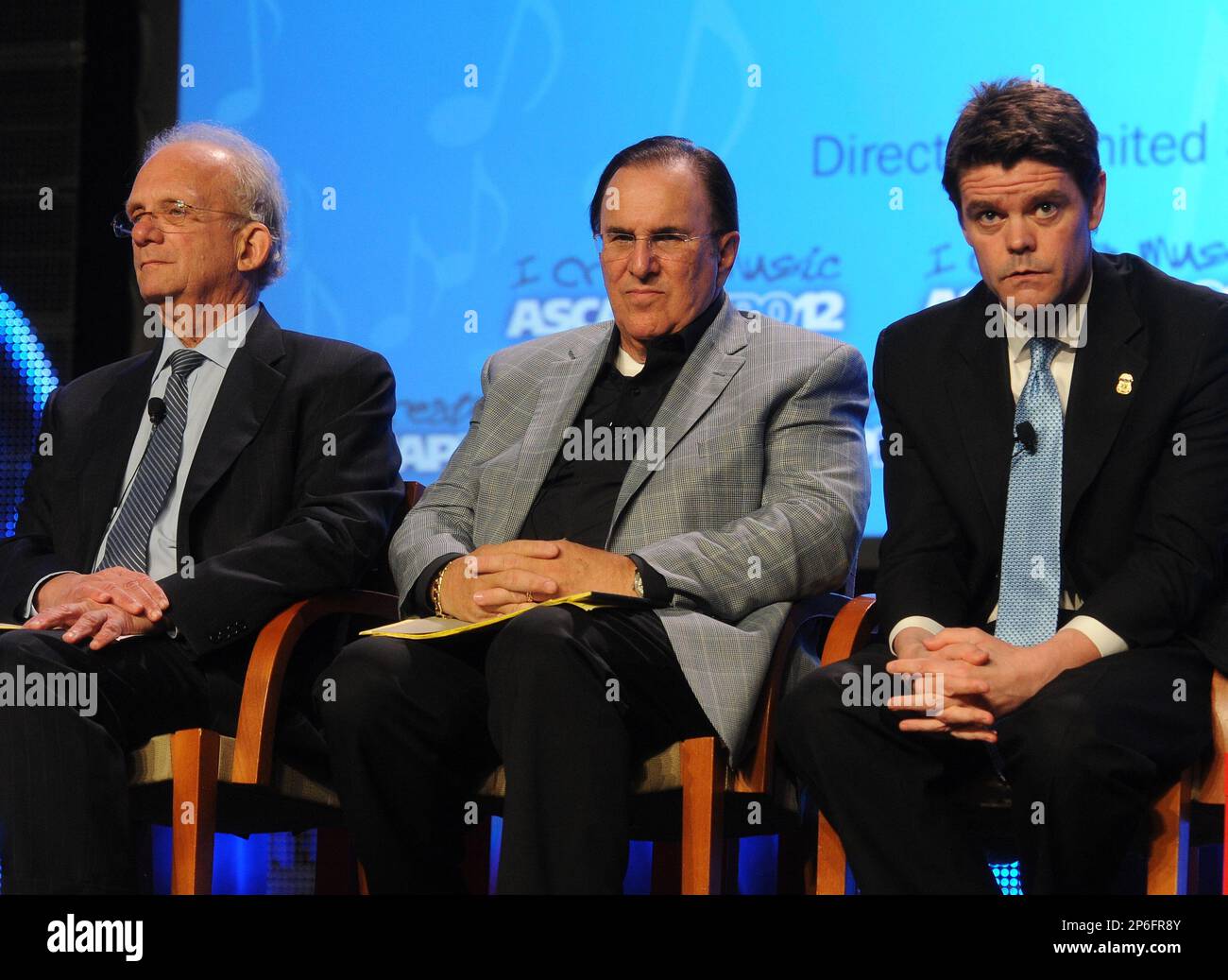 HOLLYWOOD, CA - APRIL 21: (L-R) U.S. Rep. (D-CA) Howard L. Berman, CEO ...