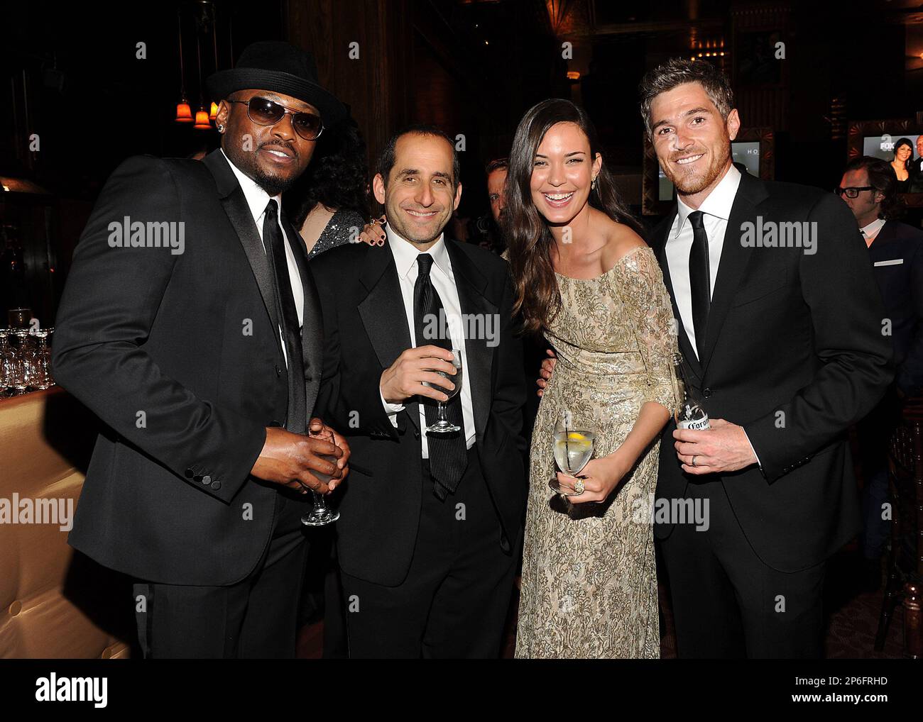 LOS ANGELES, CA - APRIL 20: (L-R) Actors Omar Epps, Peter Jacobson ...