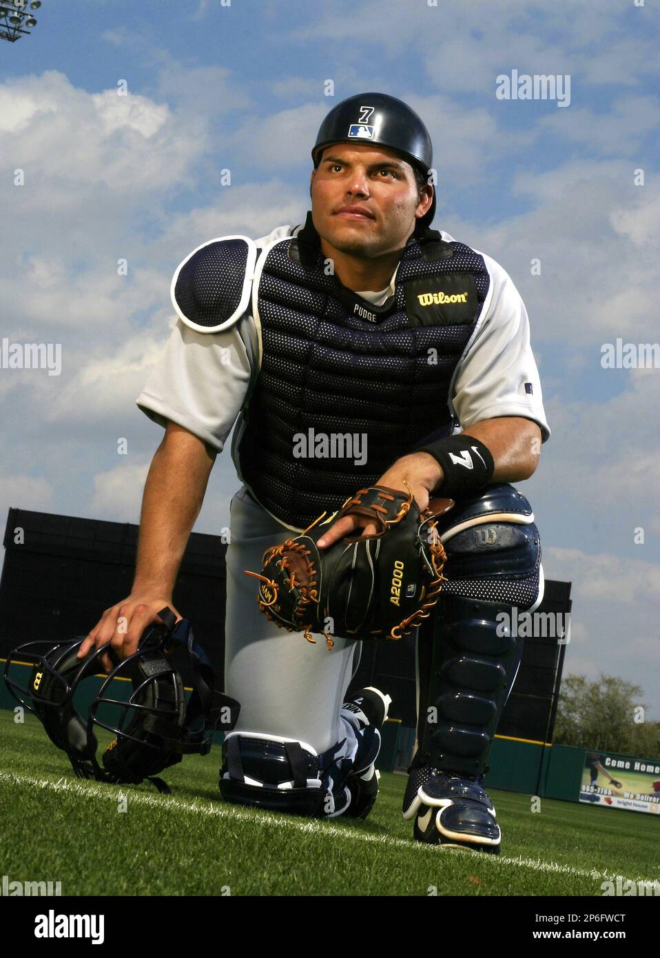 Detroit Tigers Ivan Pudge Rodriguez poses for a portrait at Jocker ...