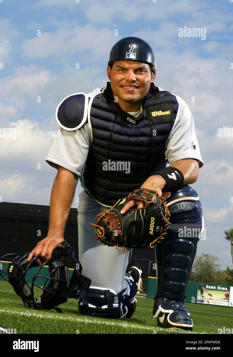 Detroit Tigers Ivan Pudge Rodriguez poses for a portrait at Jocker ...