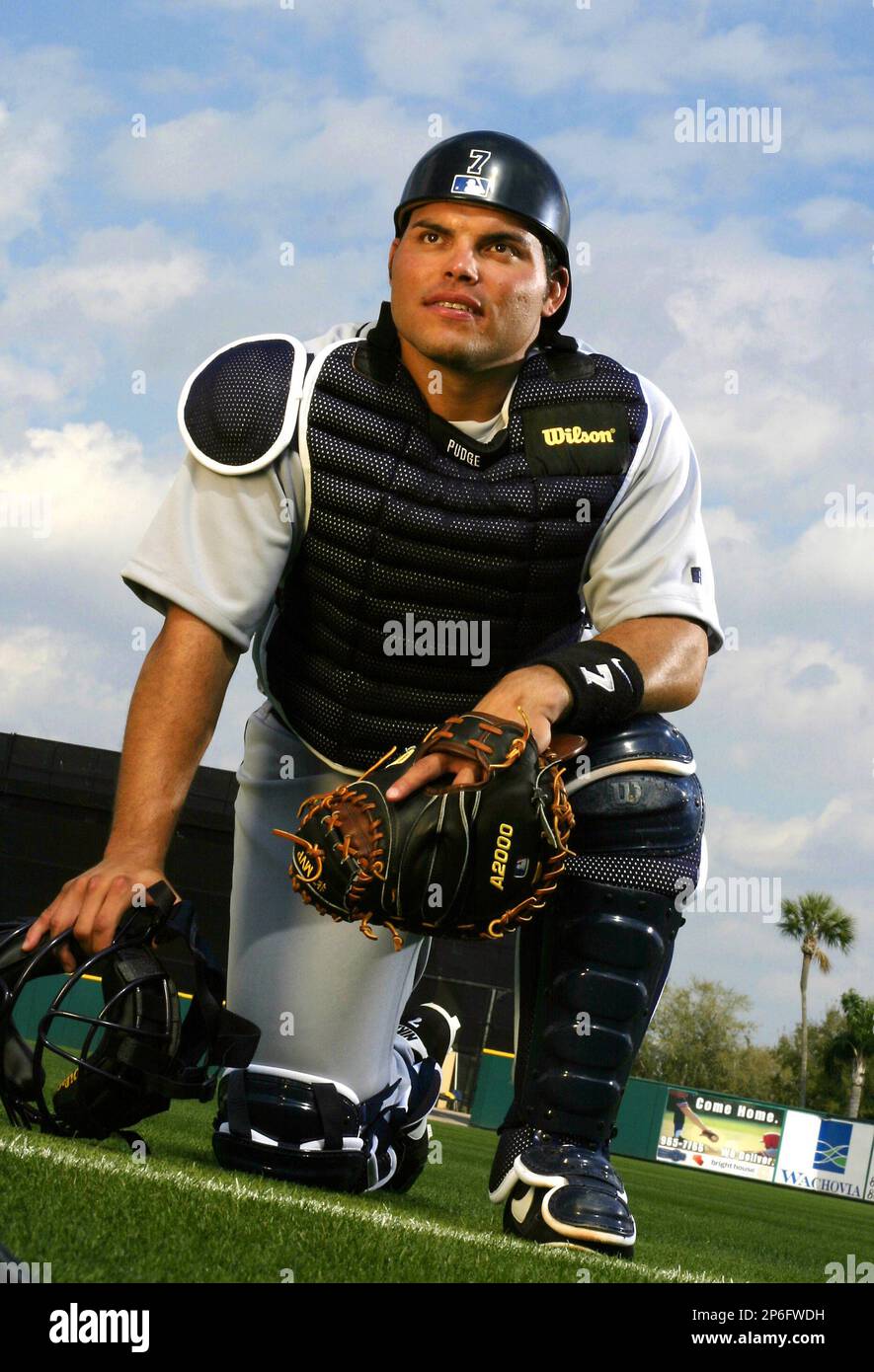 Detroit Tigers Ivan Pudge Rodriguez poses for a portrait at Jocker ...