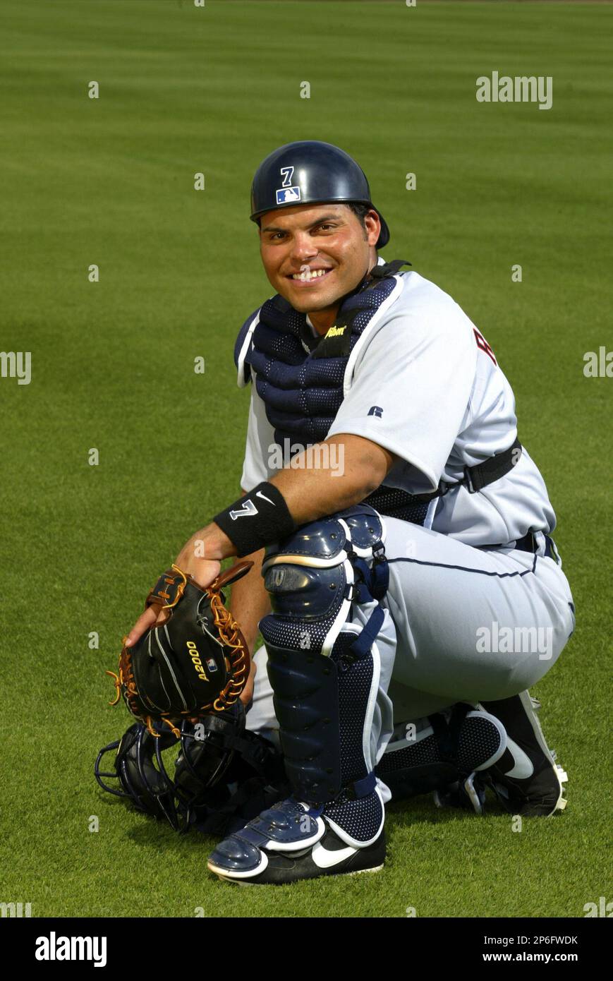 Detroit Tigers Ivan Pudge Rodriguez poses for a portrait at Jocker ...