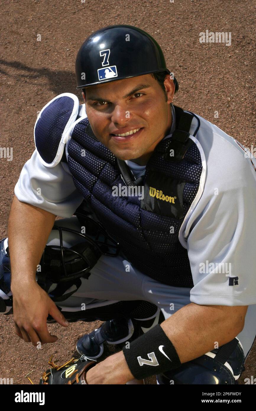 Detroit Tigers Ivan Pudge Rodriguez poses for a portrait at Jocker ...