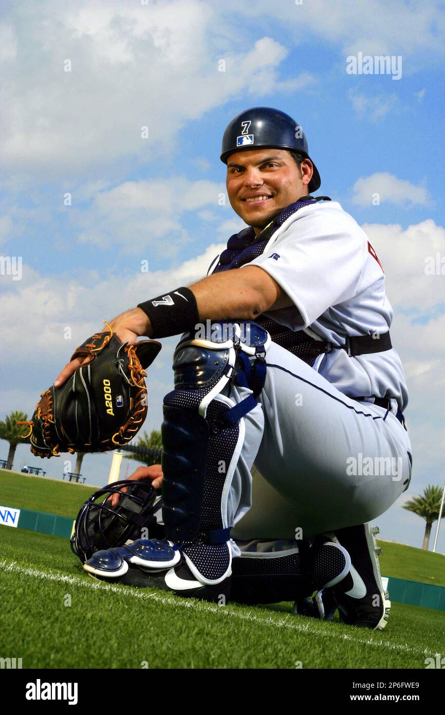 Detroit Tigers Ivan Pudge Rodriguez poses for a portrait at Jocker ...