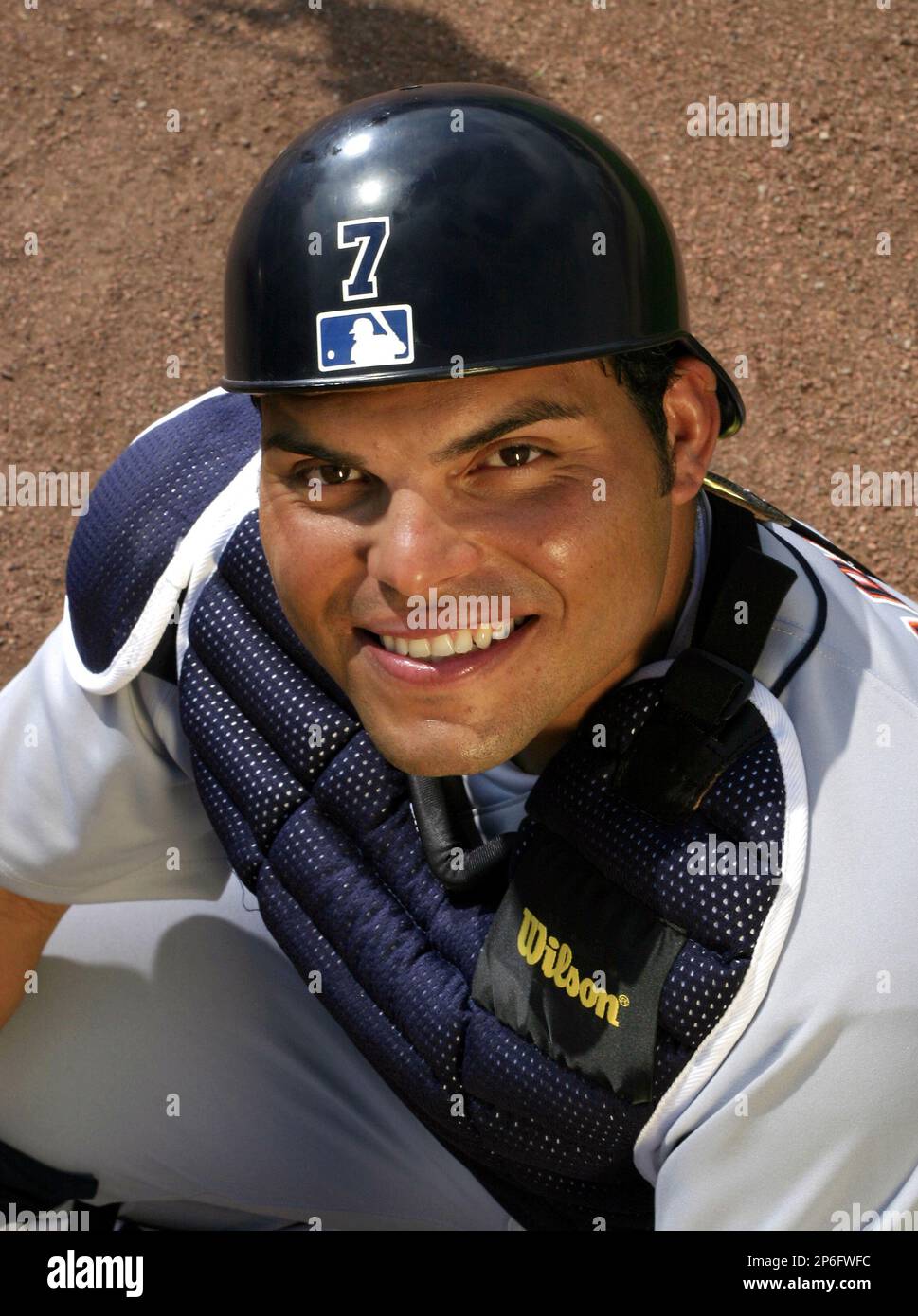 Detroit Tigers Ivan Pudge Rodriguez poses for a portrait at Jocker ...