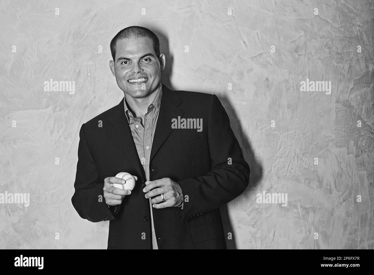 MLB future Hall of Fame Catcher Ivan Pudge Rodriguez poses for ...