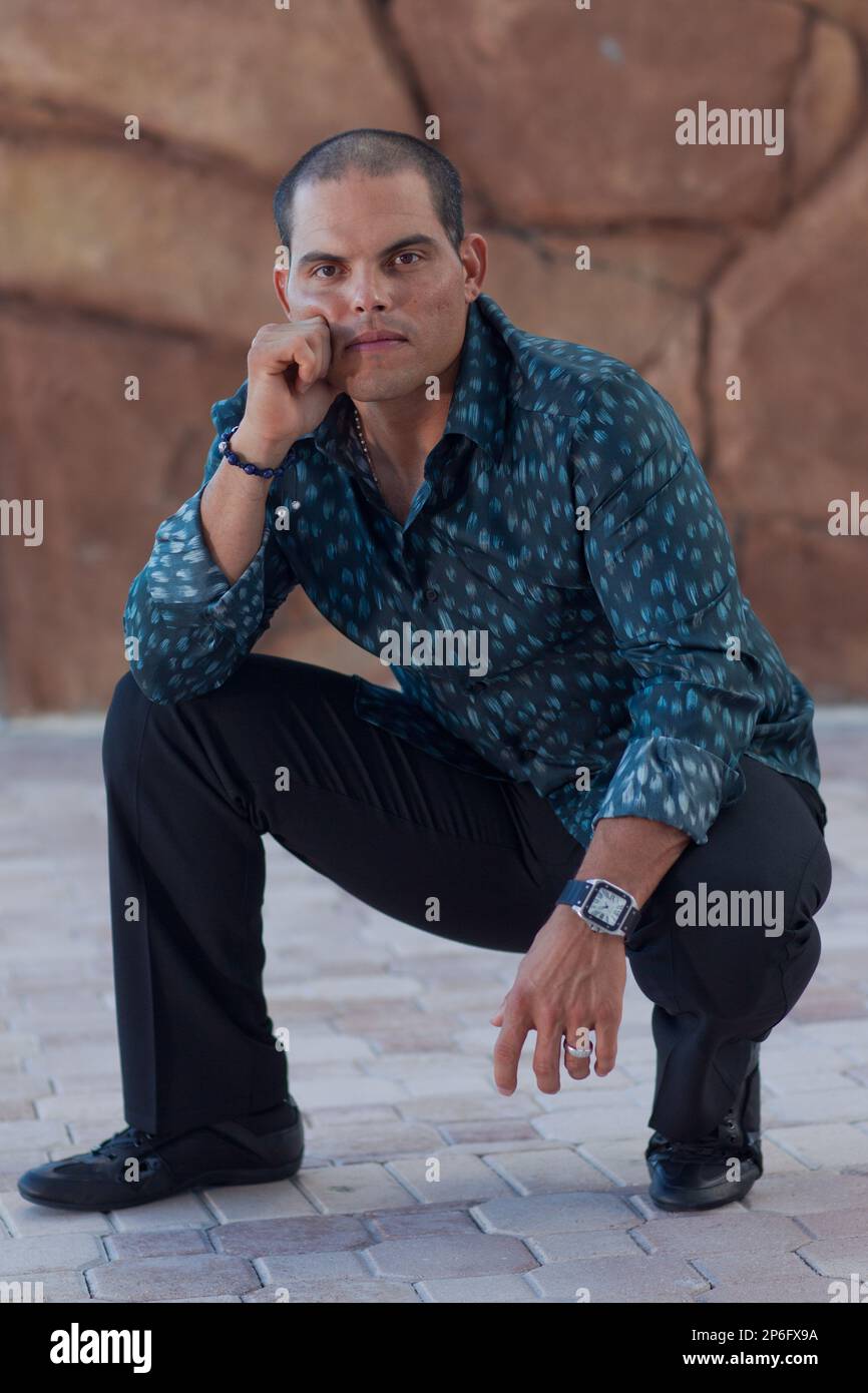 MLB future Hall of Fame Catcher Ivan Pudge Rodriguez poses for ...