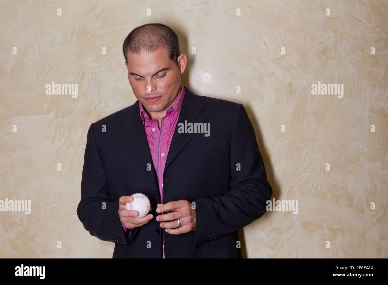 MLB future Hall of Fame Catcher Ivan Pudge Rodriguez poses for ...