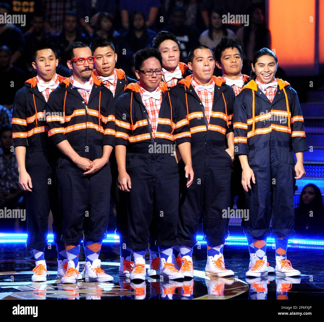 BURBANK, CA - APRIL 14: Stepboys perform onstage at Randy Jackson ...