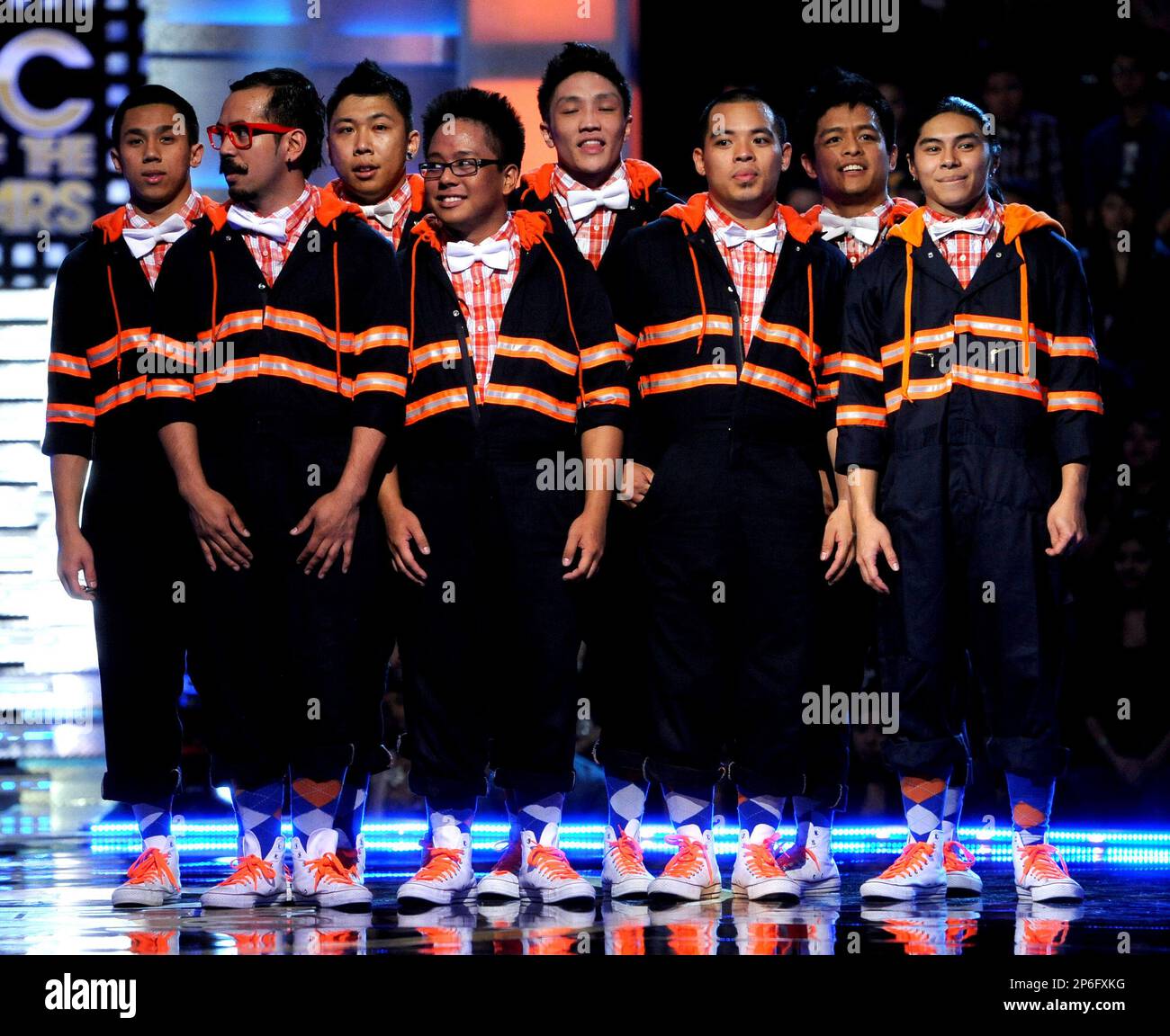 BURBANK, CA - APRIL 14: Stepboys perform onstage at Randy Jackson ...