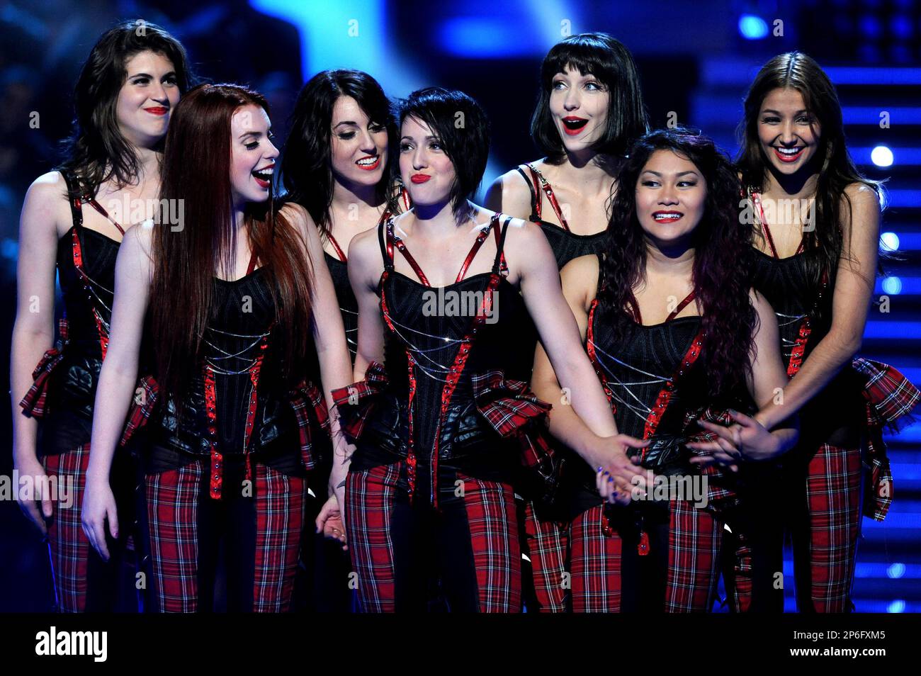 BURBANK, CA - APRIL 14: {objt} perform onstage at Randy Jackson ...