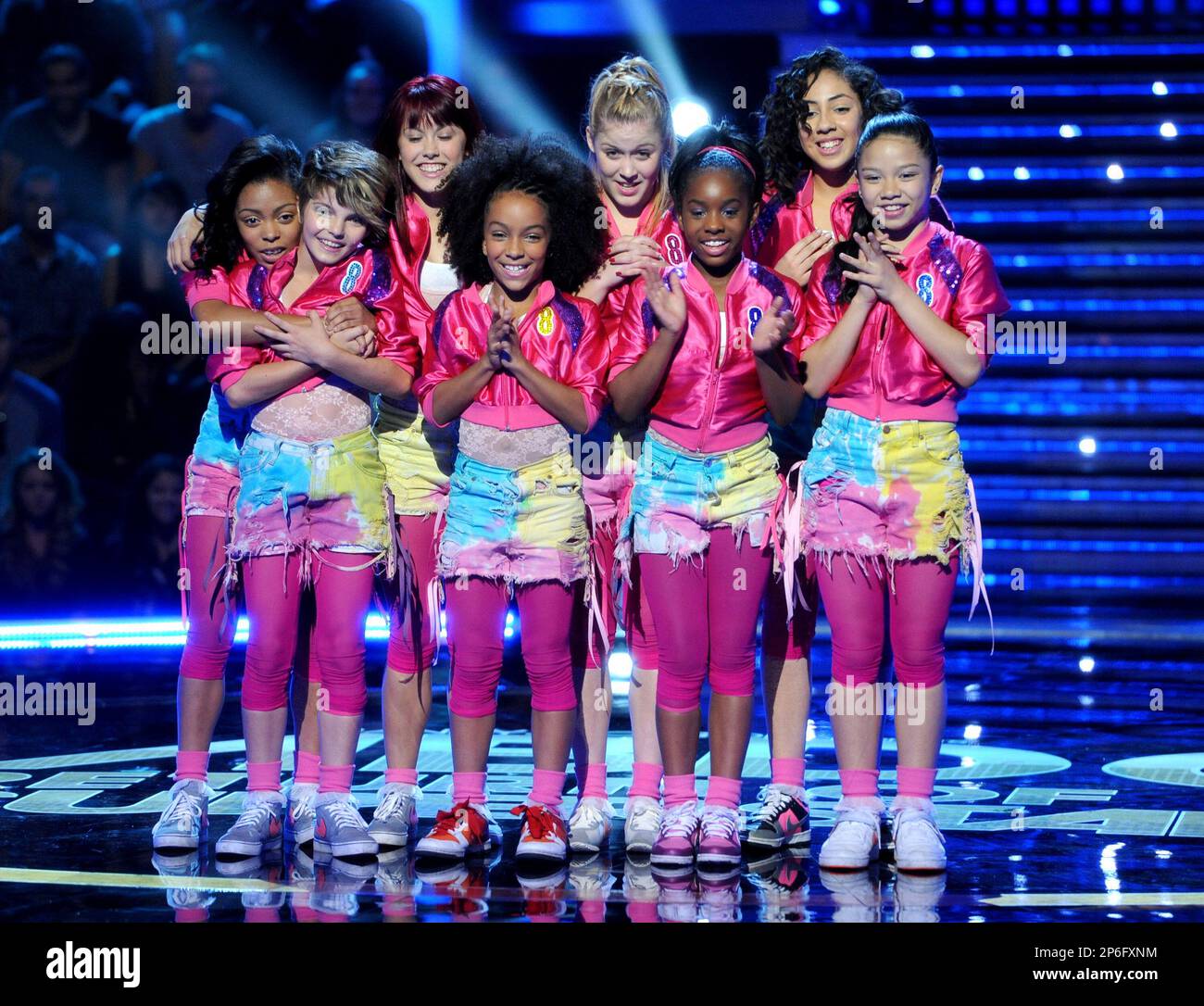 BURBANK, CA - APRIL 14: 8 Flavahs perform onstage at Randy Jackson ...