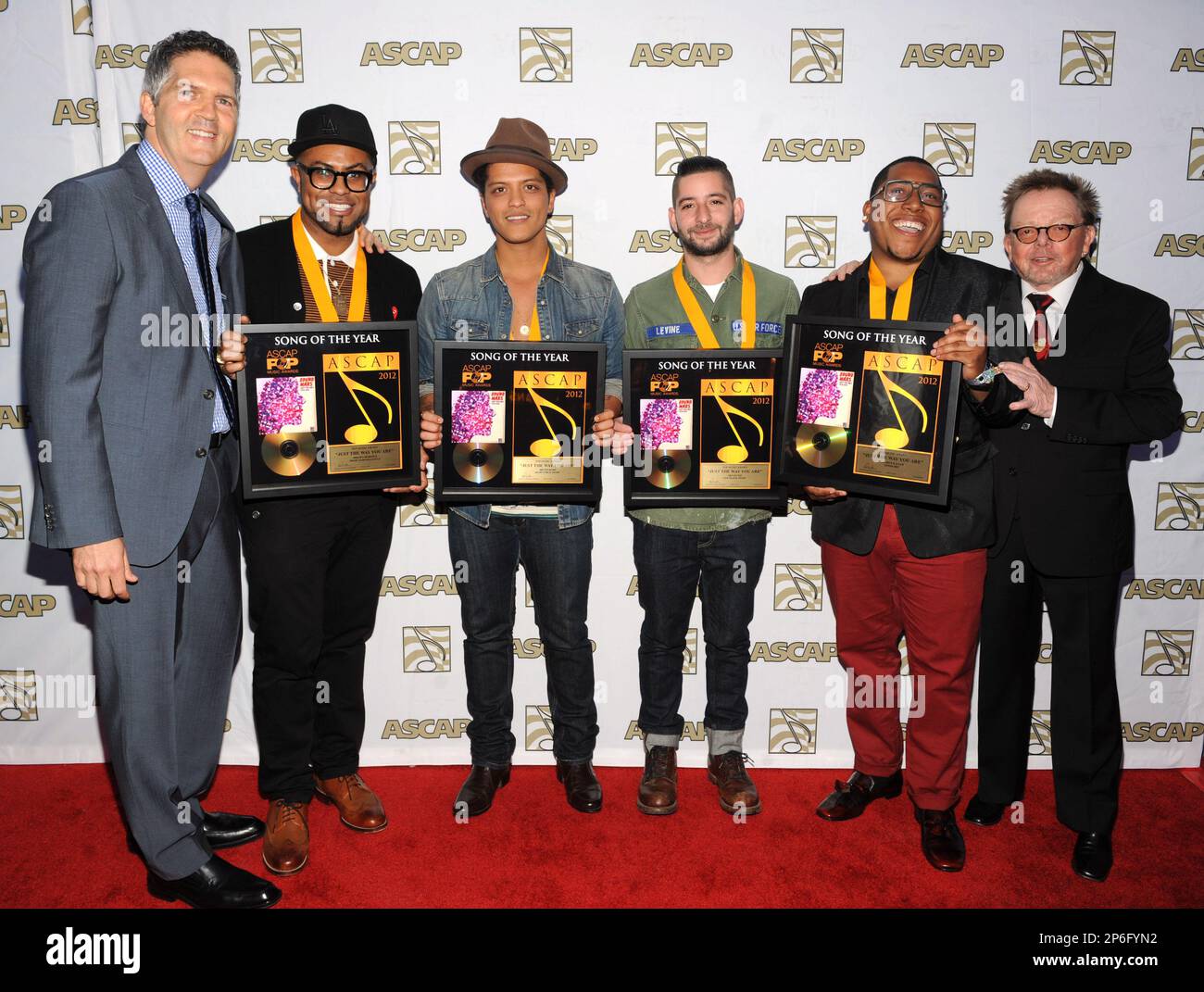 HOLLYWOOD, CA - APRIL 18: (L-R) ASCAP Sr. Vice President Randy Grimmett ...