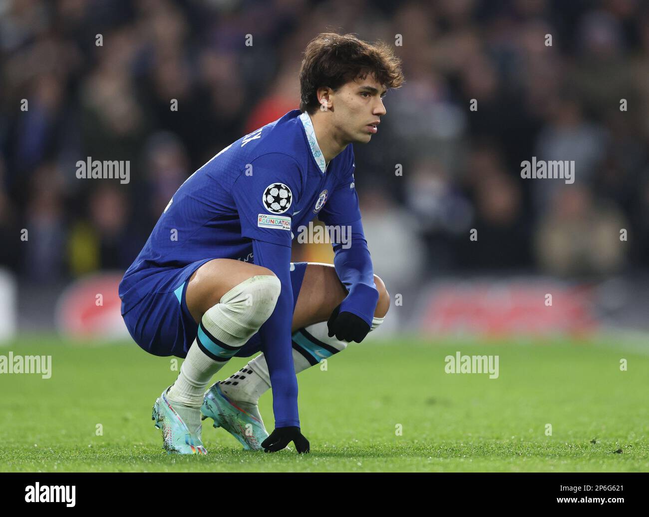 London, England, 7th March 2023. João Felix of Chelsea during the UEFA ...