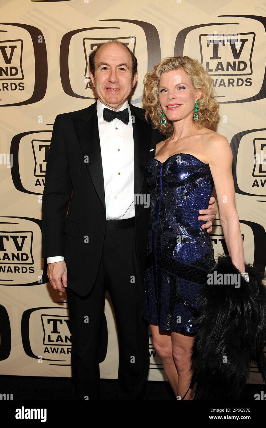 NEW YORK, NY - APRIL 14: Philippe Dauman arrives at the TV Land Awards ...