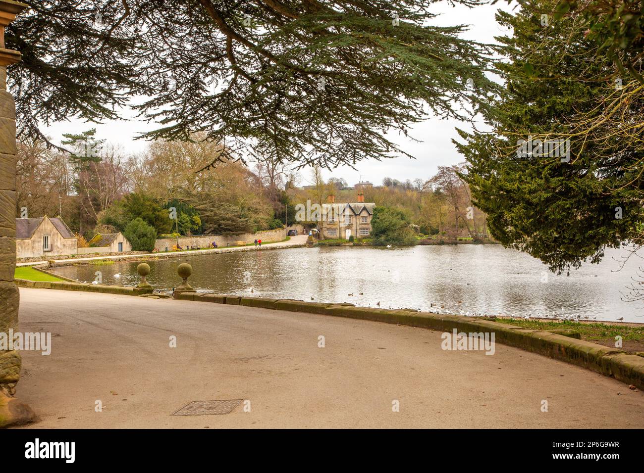 Melbourne hall derbyshire hi-res stock photography and images - Alamy