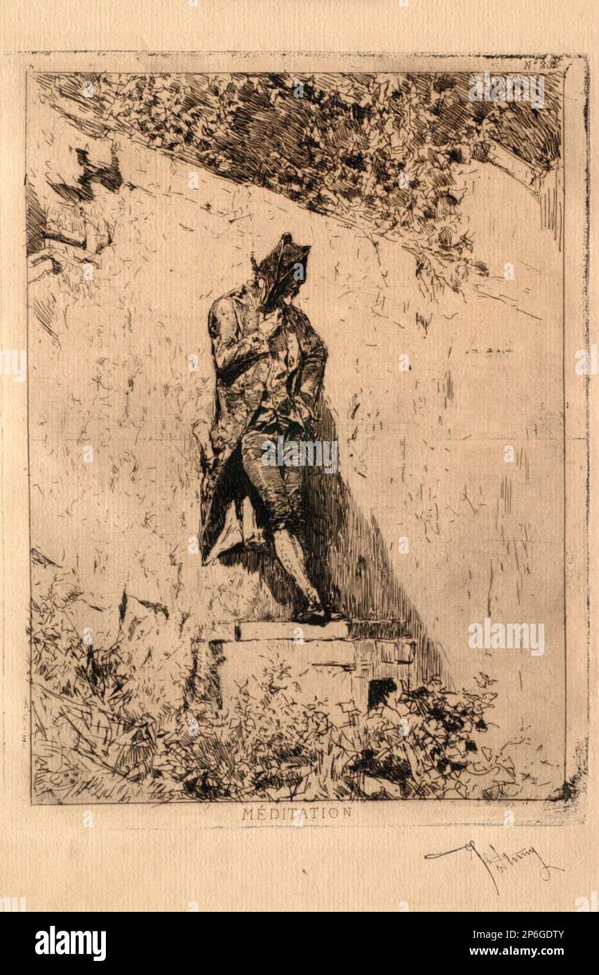 Mariano José Maria Bernardo Fortuny y Carbó, Meditation, 1848–1874 ...
