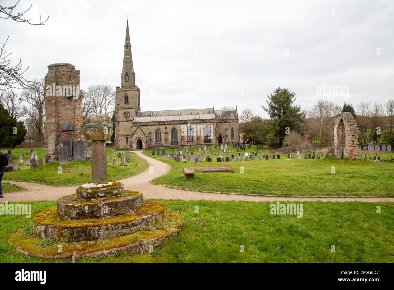 Ticknall ruins hi-res stock photography and images - Alamy