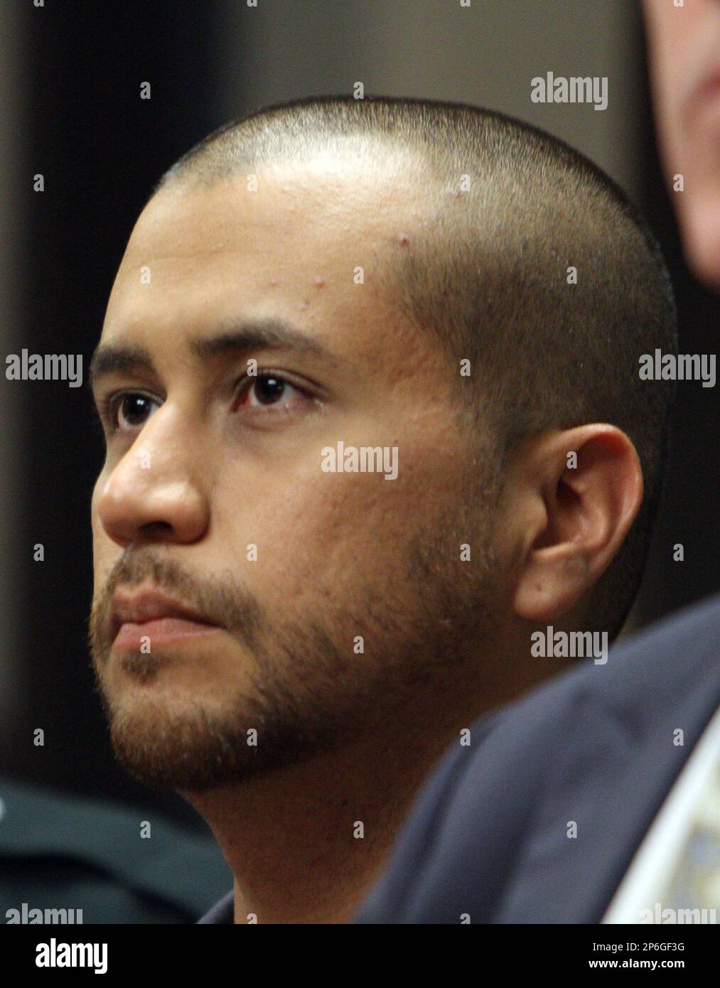 George Zimmerman during a court hearing Thursday April 12, 2012, in ...