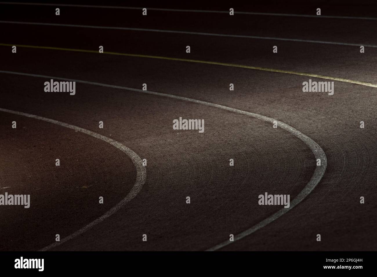 A general view of the indoor track at the New Balance Track & Field ...