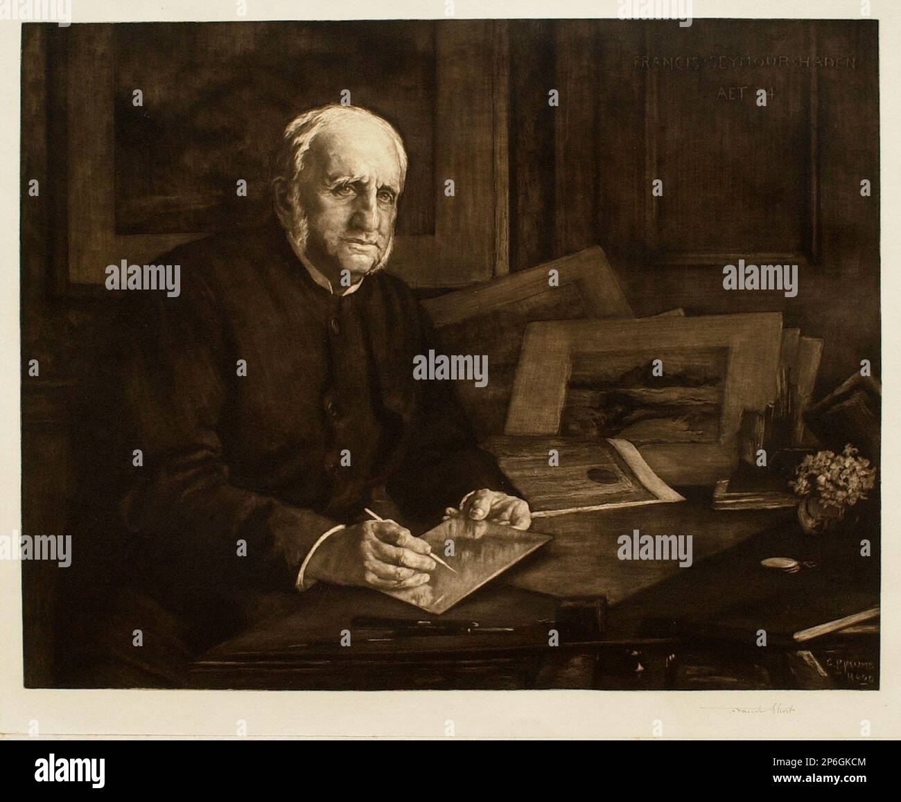 Sir francis seymour haden hi-res stock photography and images - Alamy