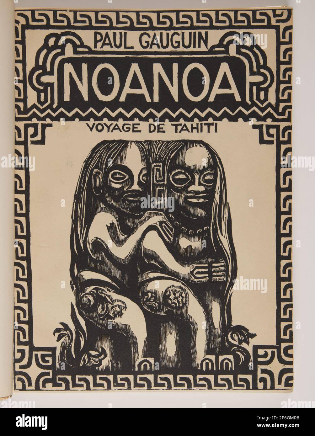 Paul Gauguin, Noa Noa: Voyage à Tahiti, 1947, book Stock Photo - Alamy