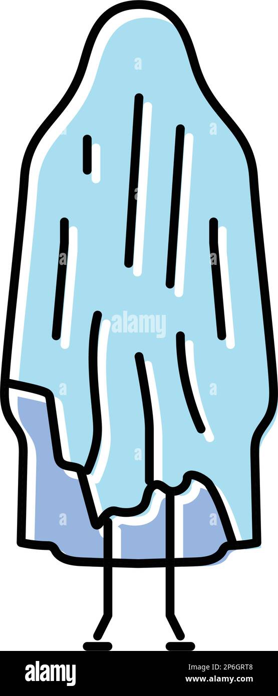 dead ghost color icon vector illustration Stock Vector Image & Art - Alamy