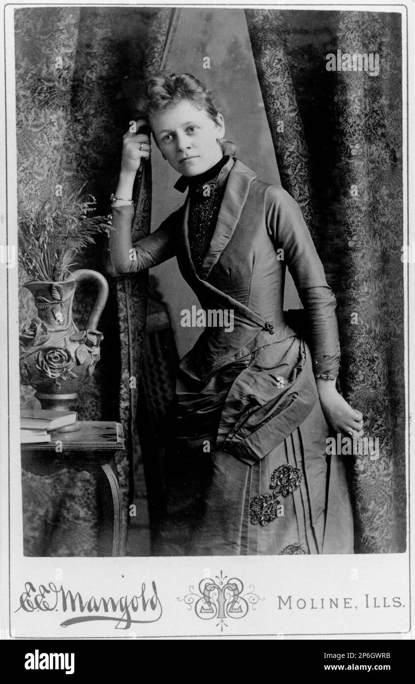 Studio of E. E. Mangold, Portrait of a Woman, c. 1900, collodion on ...
