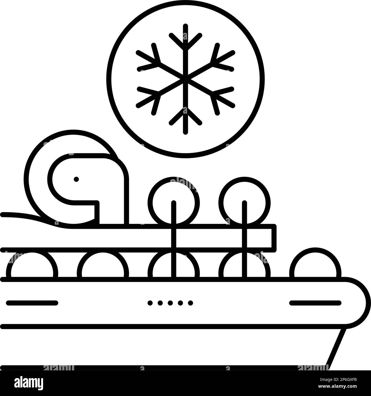 cold rolling steel production line icon vector illustration Stock ...