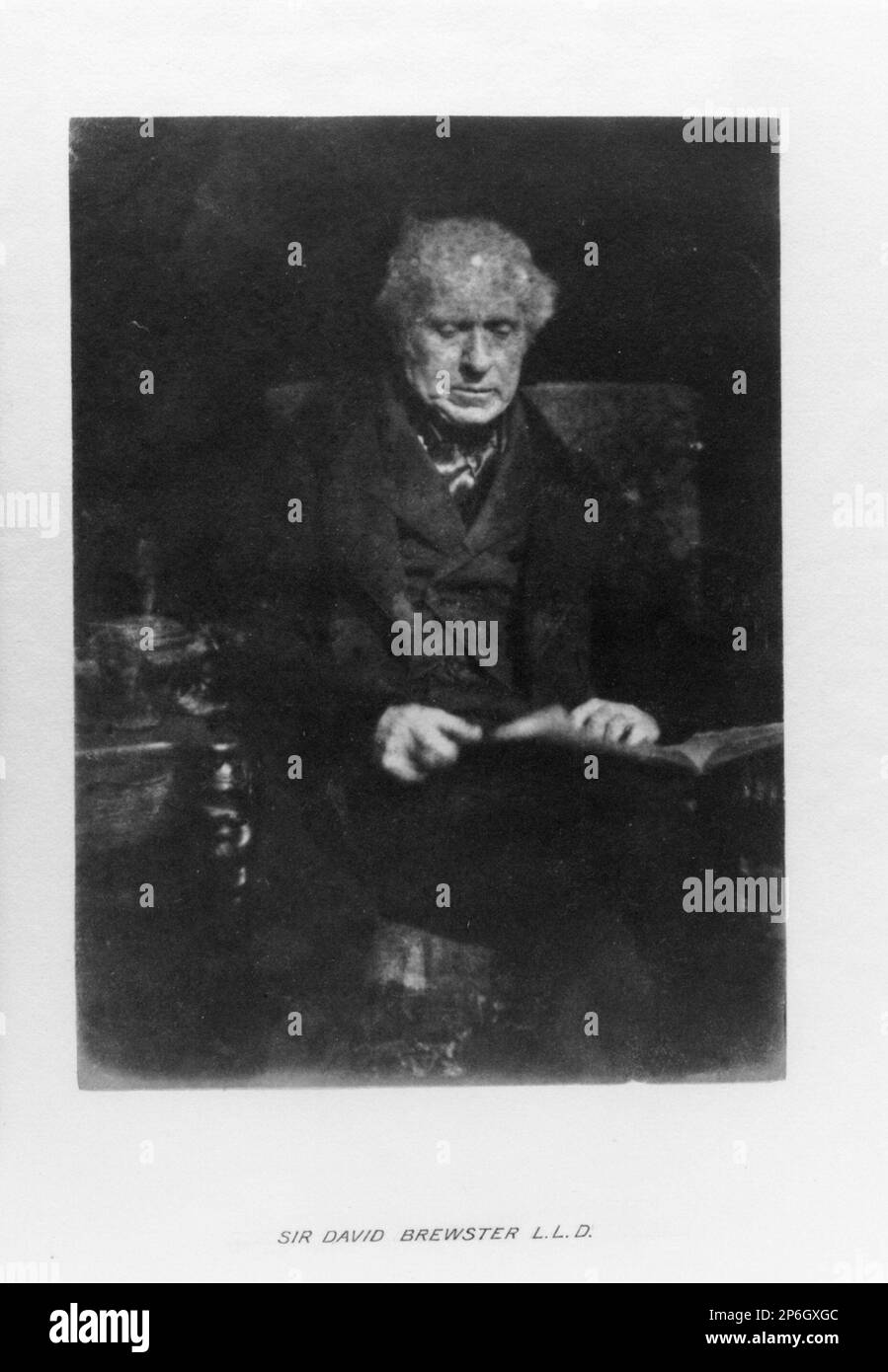 Salt print from a calotype negative hi-res stock photography and images ...