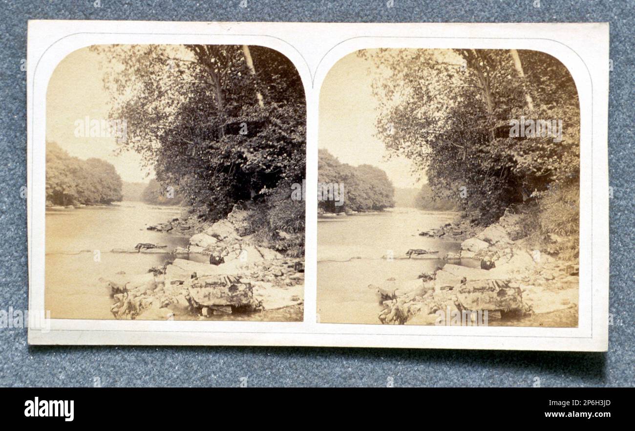 Roger Fenton, View on the Hodder, Lancashire, 1858, albumen print ...