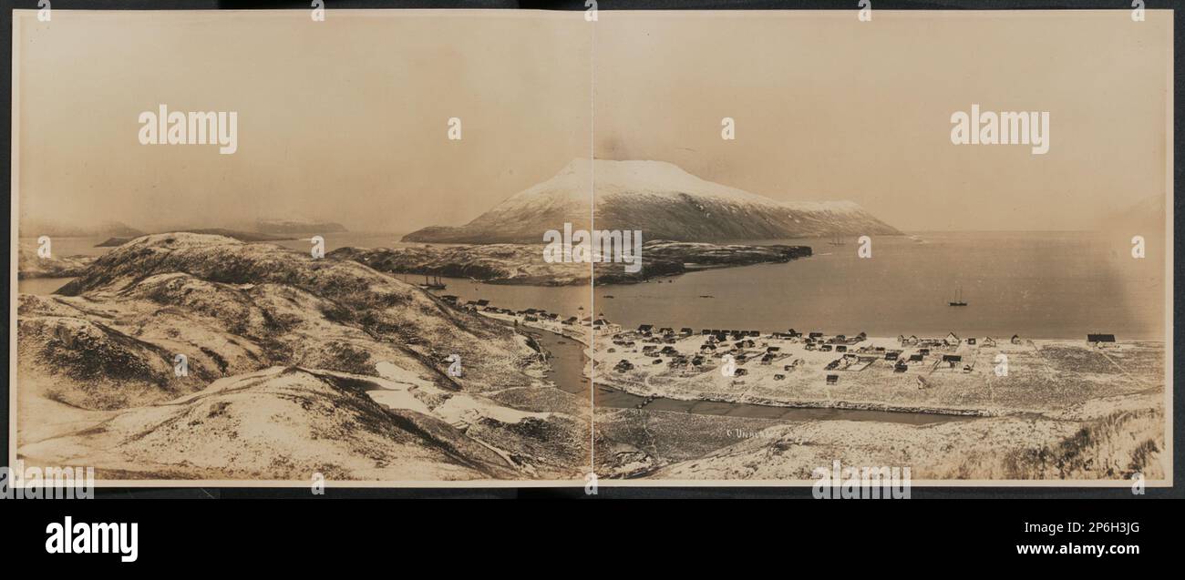 Beverly Bennett Dobbs, Panoramic View of Unalaska, 1903–6, gelatin ...