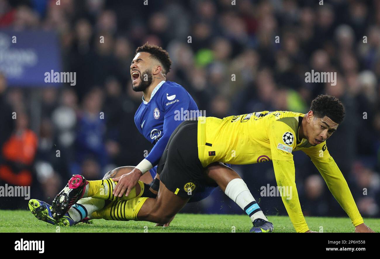 London, England, 7th March 2023. Jude Bellingham of Borussia Dortmund ...